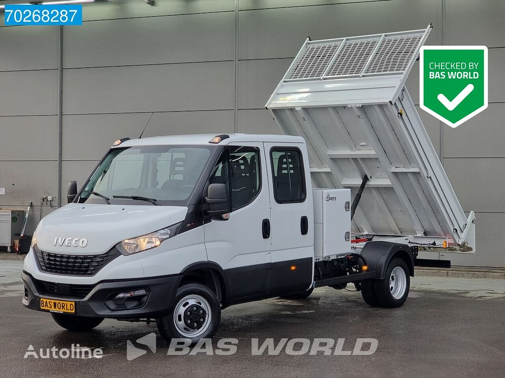 Novi IVECO Daily 35C16 3.0L Kipper Dubbel Cabine met Kist 3500kg trekhaak A kamion kiper < 3.5t