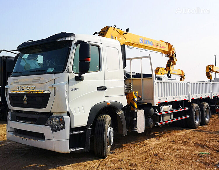 Novi Sinotruk Howo 10 Ton Truck Mounted Crane for Sale in DR Congo kamion s ravnom platformom