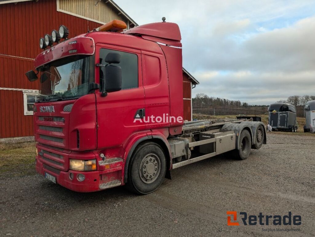 Prodaje se Scania G440 lastväxlare rol kiper sa kukom na aukciji