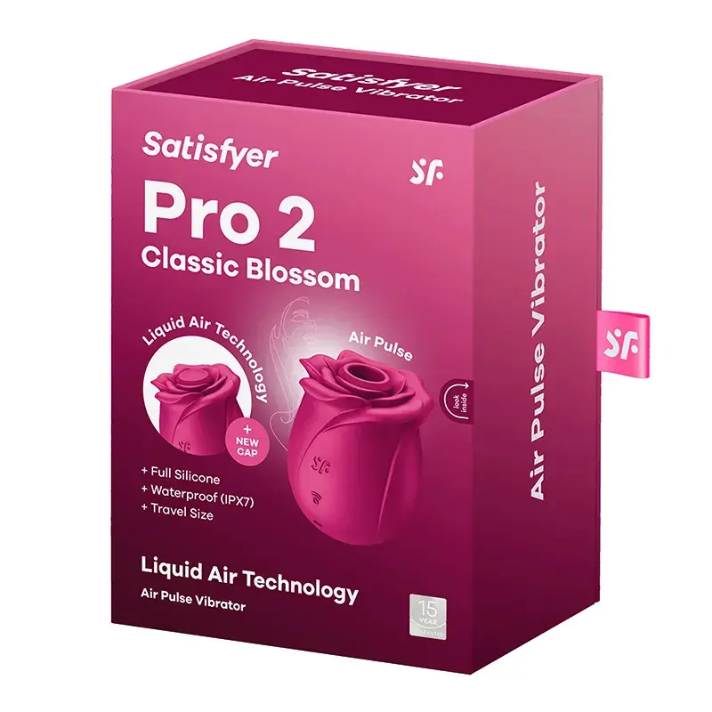 Satisfyer Stimulator klitorisa Ruža, Pro 2 Classic Blossom