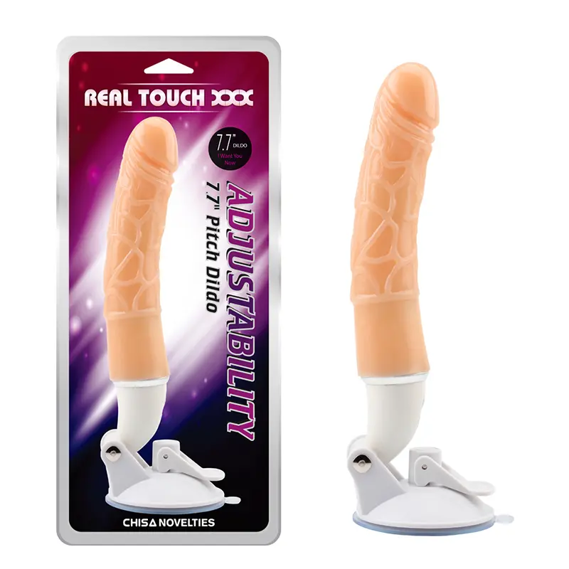 Vibro dildo sa podesivim postoljem, 25 cm