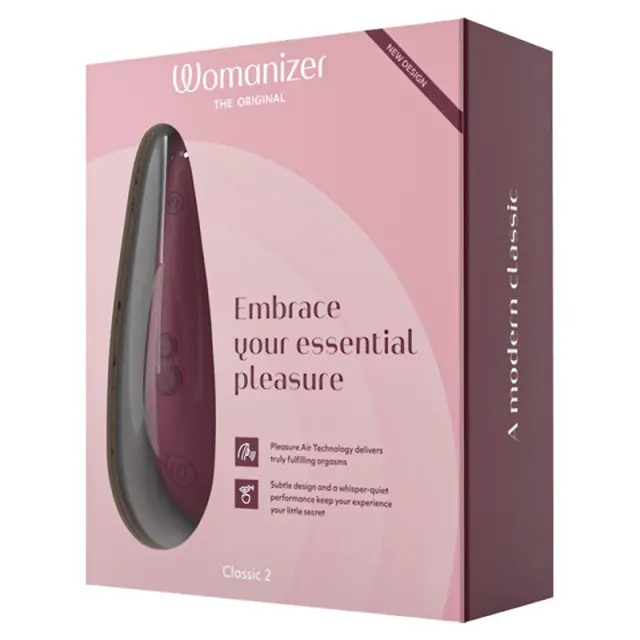 WOMANIZER Vibrator Classic 2, Crveni