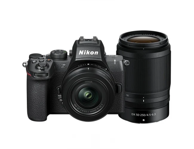 Nikon Z50 II MILC fotoaparat+objektiv 16-50mm f/3.5-6.3 VR DX+objektiv 50-250mm f/4.5-6.3 VR DX