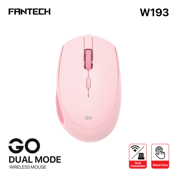 Kancelarijski Wireless mis Fantech W193 roze