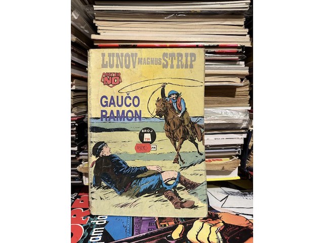 lunov magnus strip 726 MISTER NO - Gaučo Ramon