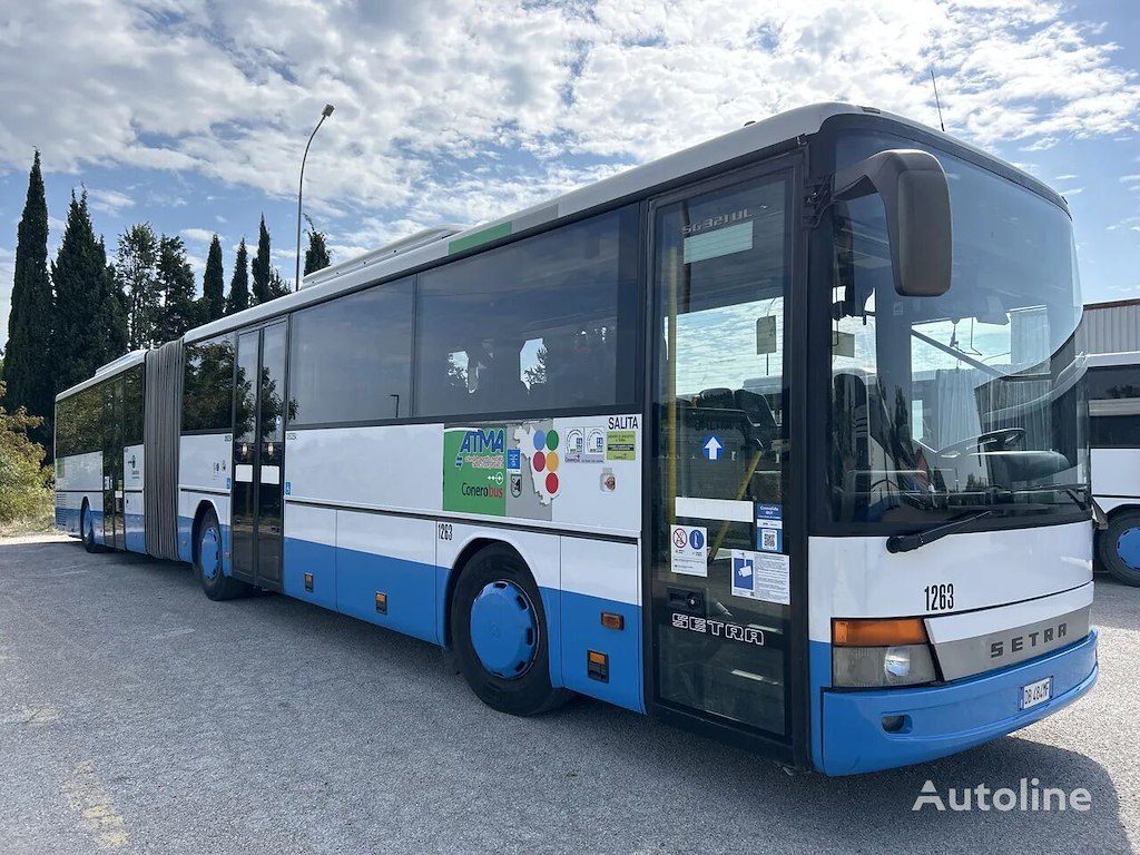 Prodaje se Setra SG 321 zglobni autobus na aukciji