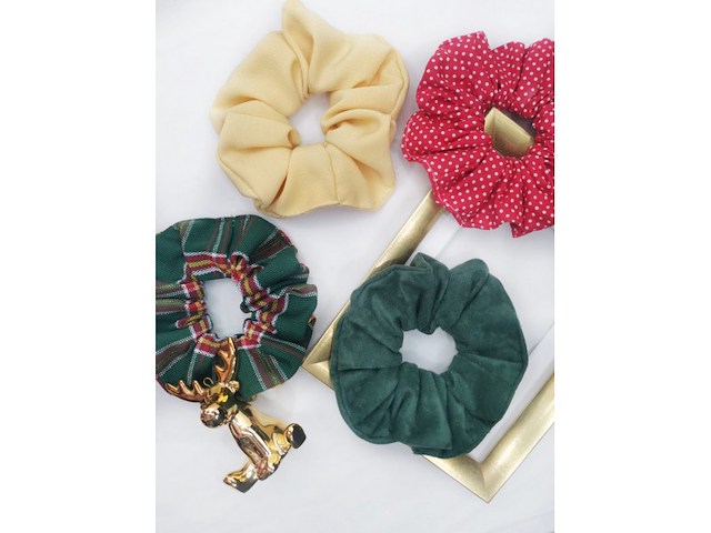 Scrunchies set -gumice za kosu