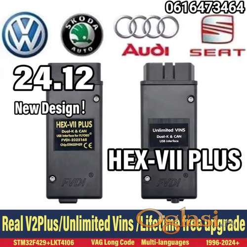 HEX V2 plus OBD2, V24.12.1 za VW Audi Skoda Seat