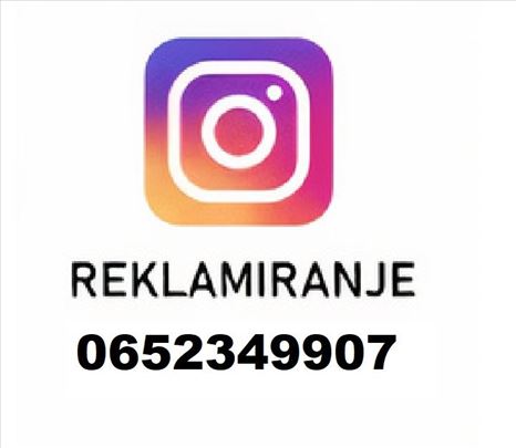 REKLAMIRANJE NA INSTAGRAMU