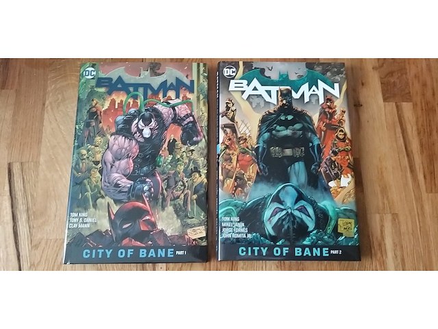 Batman: City of Bane part 1 &; 2 HC