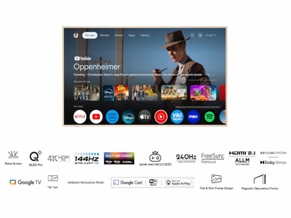 TCL TV 65A300W QLED 4K Google