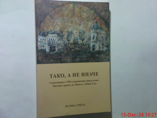 TAKO , A NE INACE -  SPOMENICA  - DRAGAN STANIC - DJORD