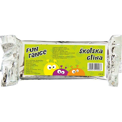 Glina školska Fun 250 gr Fun Range