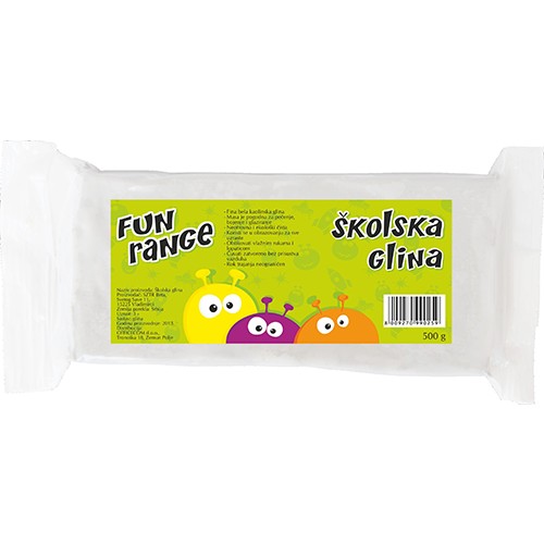 Glina školska Fun 500 gr Fun Range