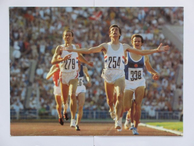 Fotografija Sebastian Coe Moskva 1980.