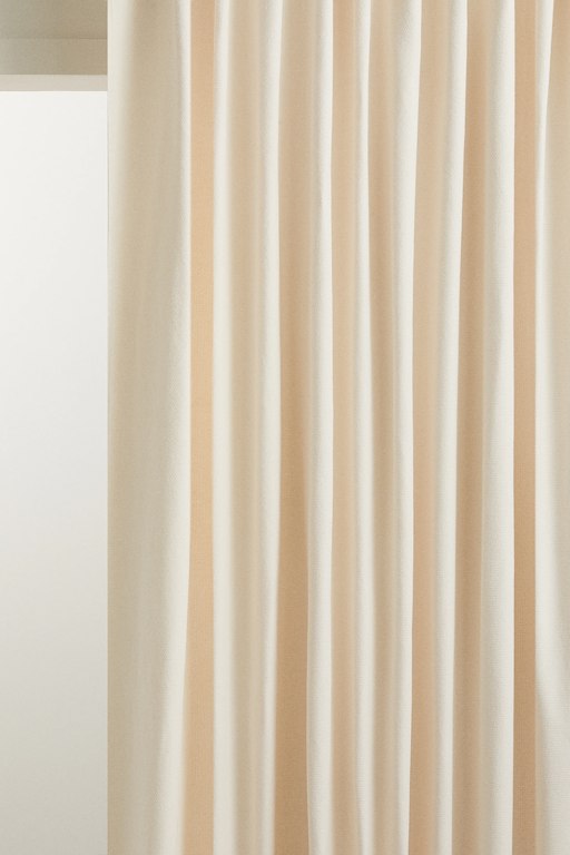 1-pack long and wide cotton curtain length