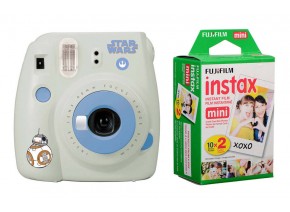 Fuji Instax Mini 9 Star Wars + duplo pakovanje papira