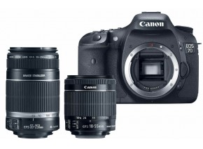 Canon EOS 7D 18-55 IS + 55-250 IS