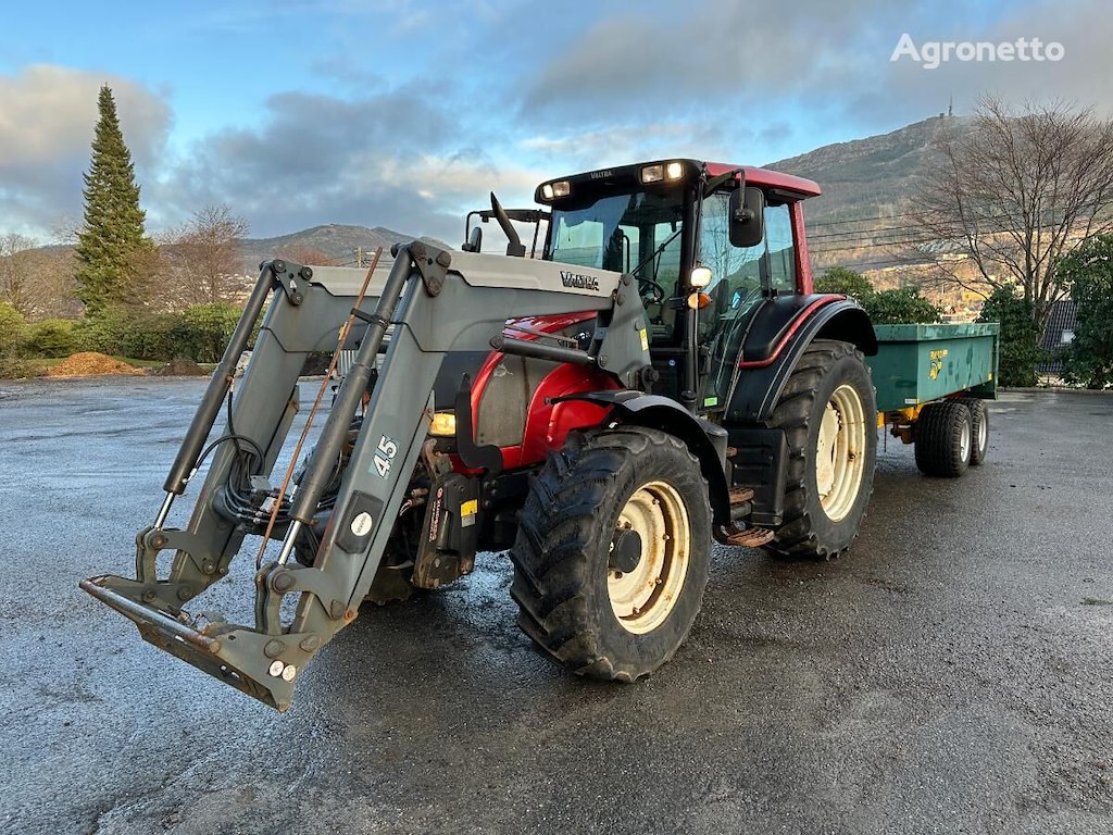 Prodaje se Valtra N111 m/frontlaster og Multiva TRL 110 HD Tipphenger traktor točkaš na aukciji