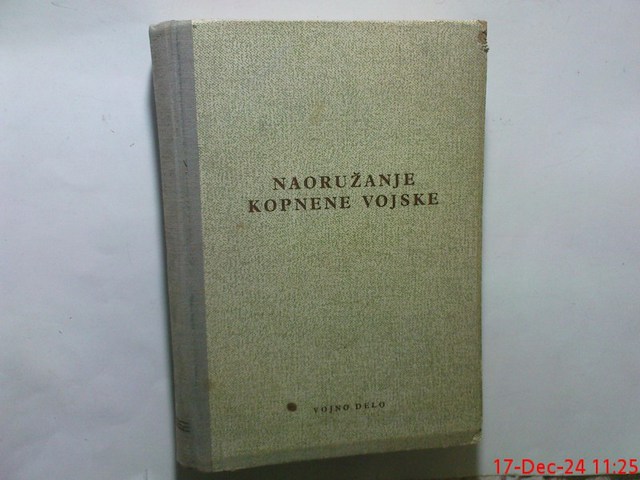 NAORUZANJE KOPNENE VOJSKE  -  GRUPA AUTORA