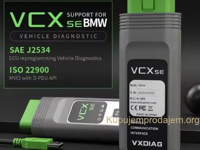 Cena na upit
VXDIAG VCX SE VX508 za BMW OBD2 Auto Dijagnostika