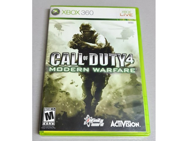 Call of Duty 4 Modern Warfare   XBOX 360