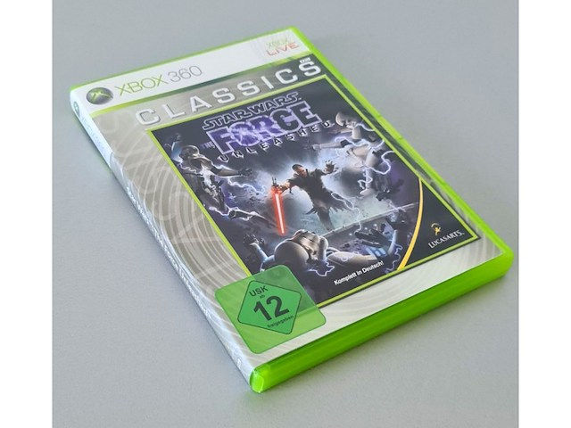 STAR WARS The Force Unleashed    XBOX 360