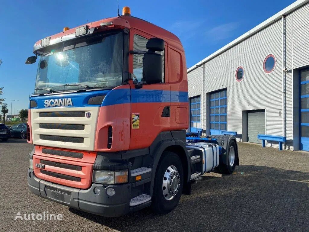 Scania R420 / HYDRAULICS / ALCOA / AIRCO / GOOD CONDITION / MANUAL / EU tegljač