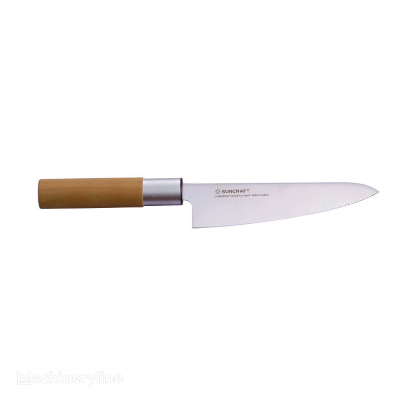 Novi SUNCRAFT WA-03 Nozh Yaponskiy malenkiy Santoku 143 mm kuhinjski pribor