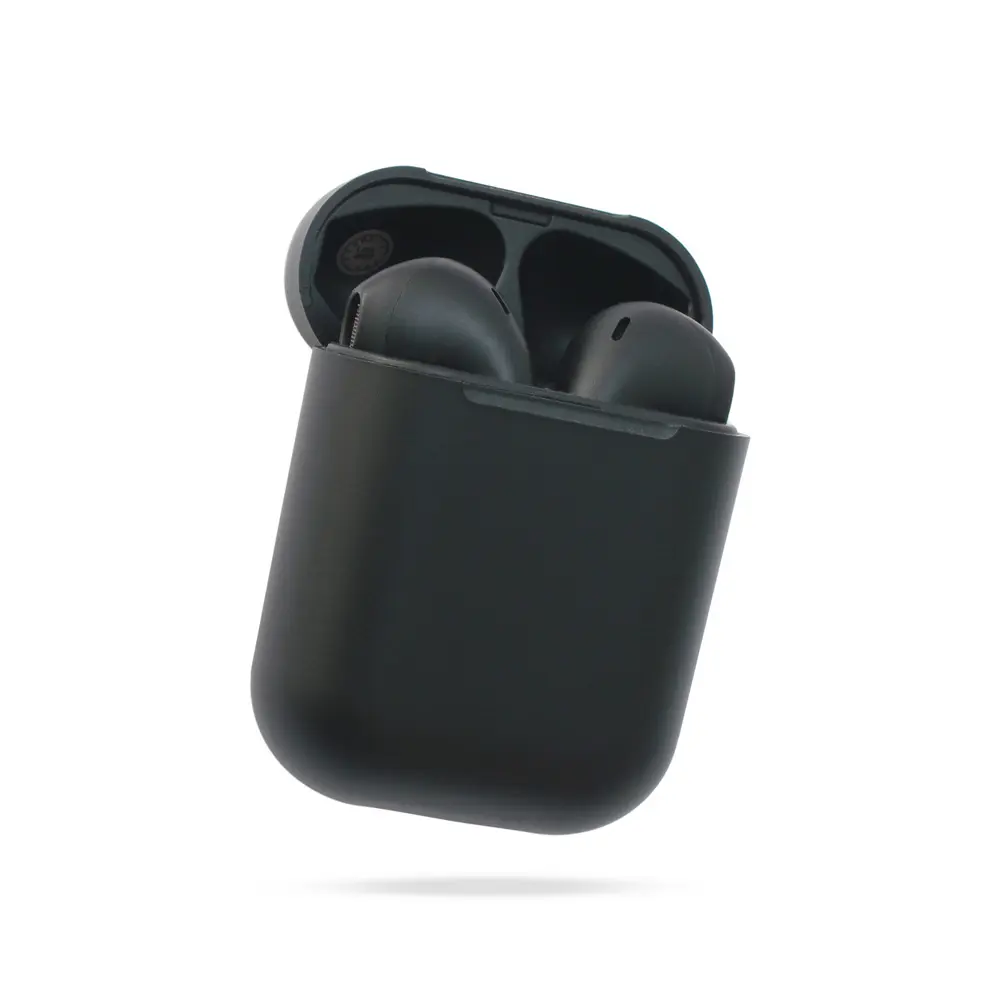 Bežične slušalice Airpods Inpods mat HQ, Crne