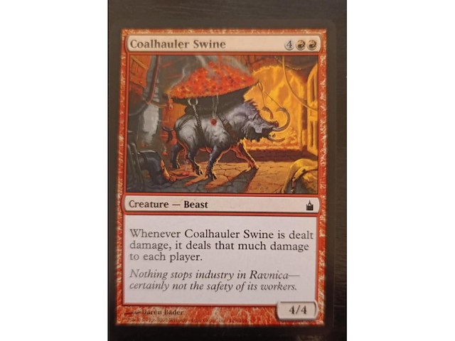 Magic The Gathering - Coalhauler Swine