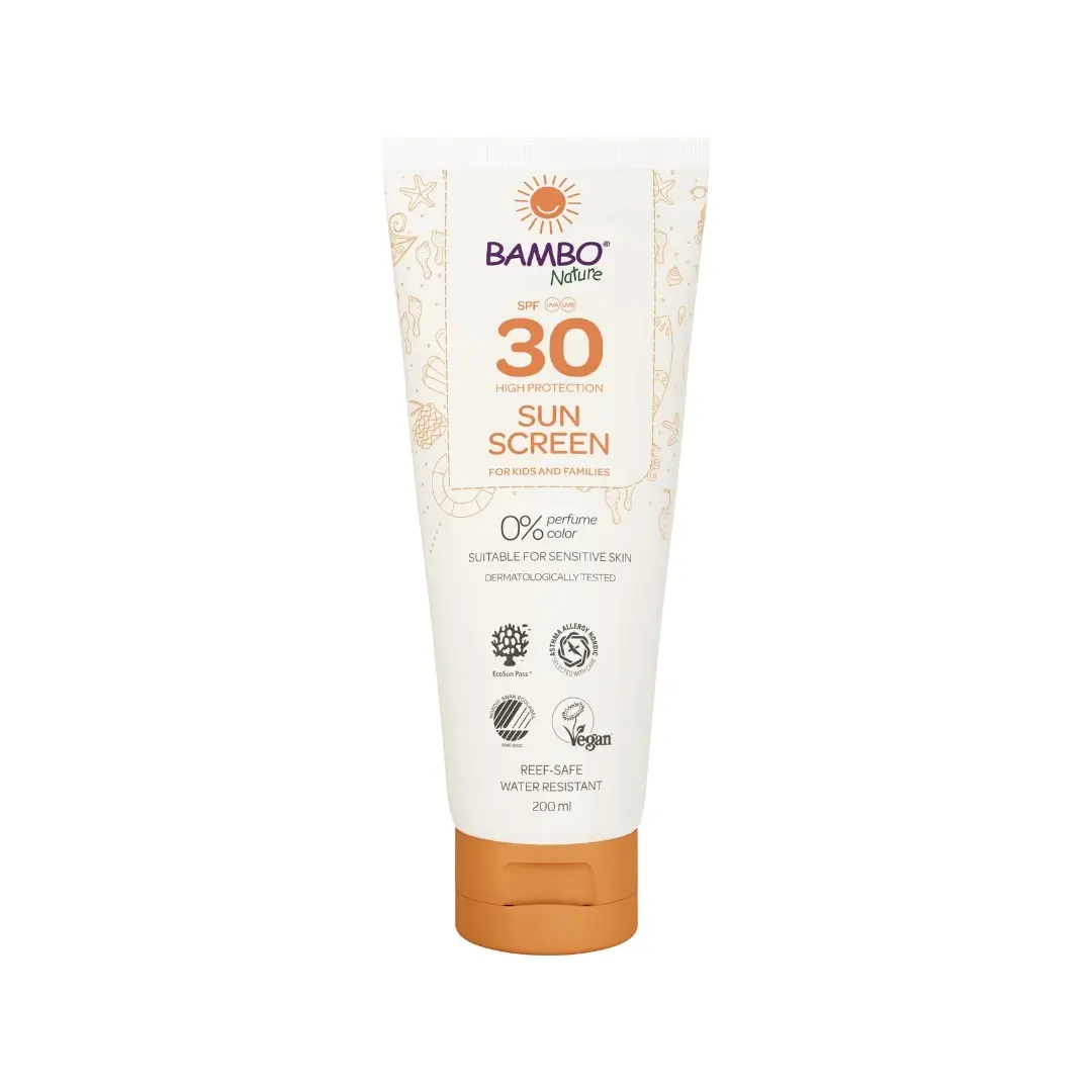 BAMBO Krema za zaštitu od sunca Nature, SPF 30, 200ml