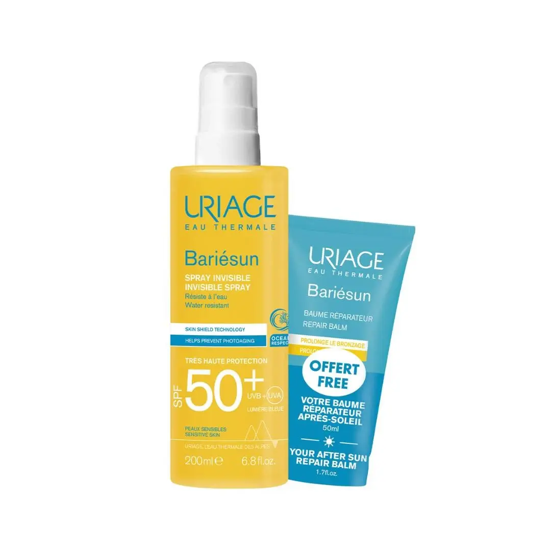 URIAGE Transparentni sprej SPF50+ i Balzam posle sunčanja Bariésun Promo set