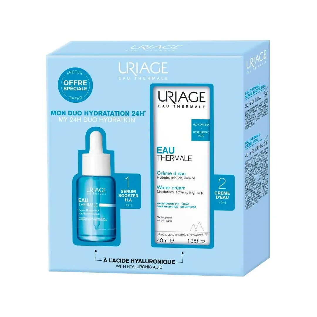 URIAGE Booster Serum i Krema EAU Thermale Promo set