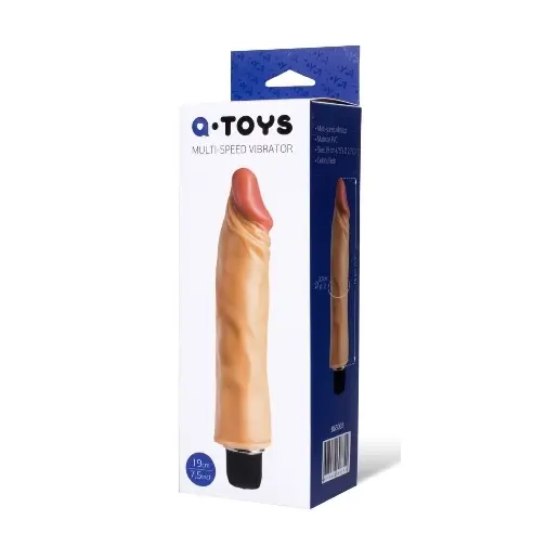 A-TOYS Vibrator, Više brzina, 19cm