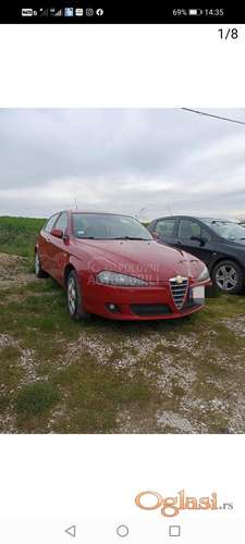 Alfa Romeo 147 RESTYLING levo krilo kod 289/a