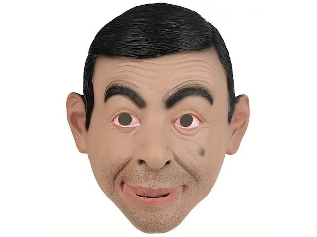 Maska Mr. Bean Za Noc Vestica Halloween Maskenbal M1