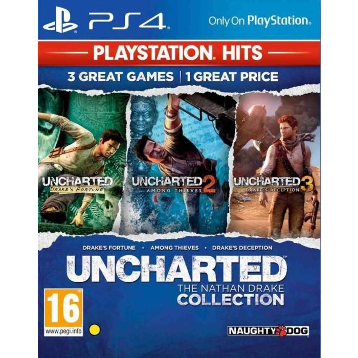 PS4 Uncharted - The Nathan Drake Collection