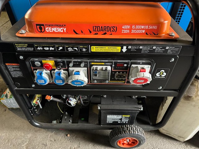 Agregat za struju 6kw-15kw Genergy Spain CH