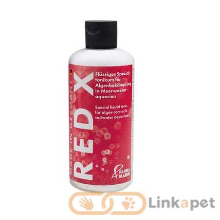 RED X 250ml – special liquid tonic for algae control in saltwater aquariums