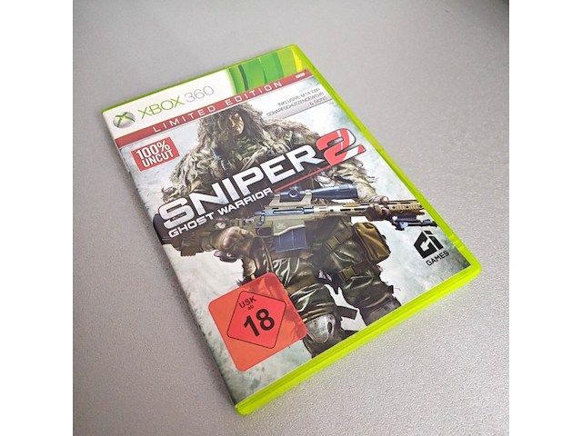 Sniper 2 Ghost Warrior Limited Edition  XBOX 360