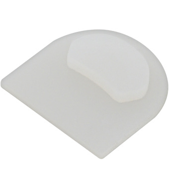 Silikonski pokrov zatvoren za LED silikonski profil 19x19