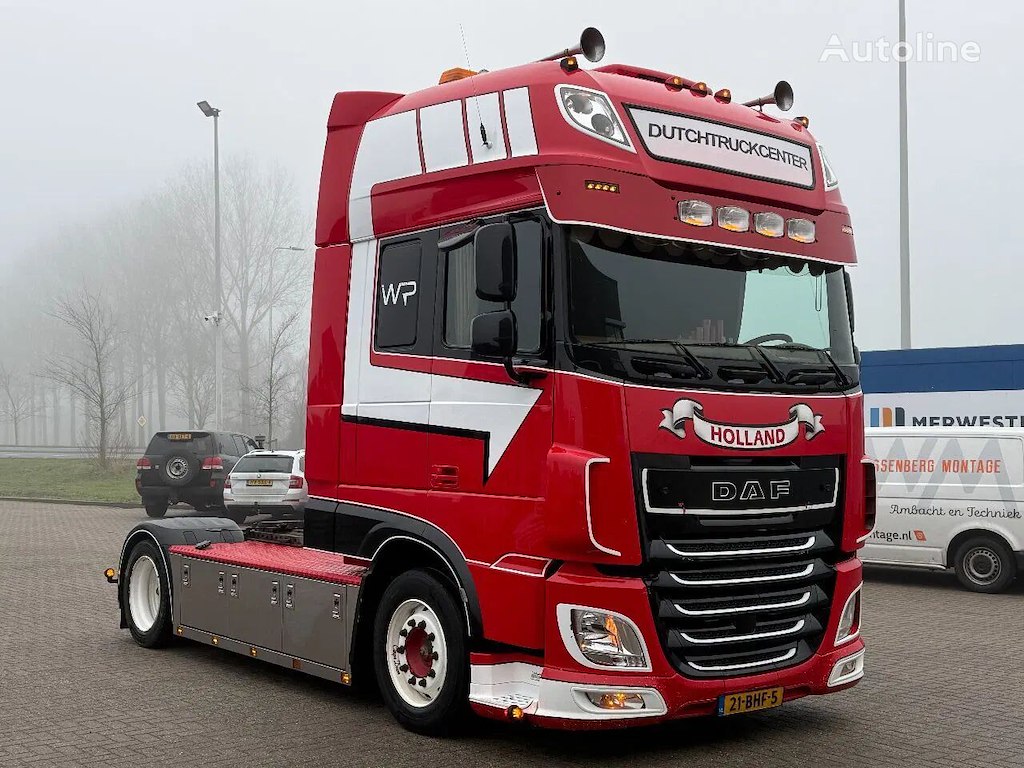 DAF XF 440 Mega / Low deck, SHOW TRUCK!! special interior , hubsatte tegljač