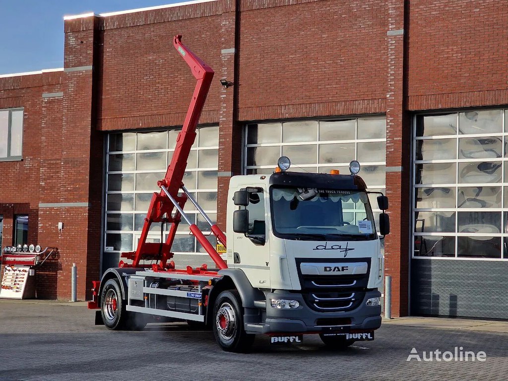 Novi DAF LF 290 4x2 - HKS 12 Hooklift - New - 4.45 WB - Automatic - Euro6 kamion sa kukom za podizanje tereta