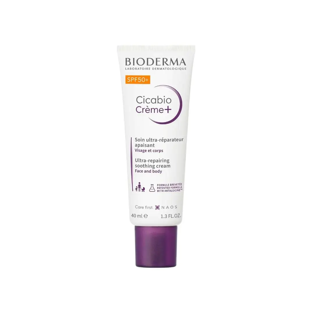 BIODERMA Obnavljajuća krema sa veoma visokom UV zaštitom Cicabio Creme+, SPF50+, 40ml