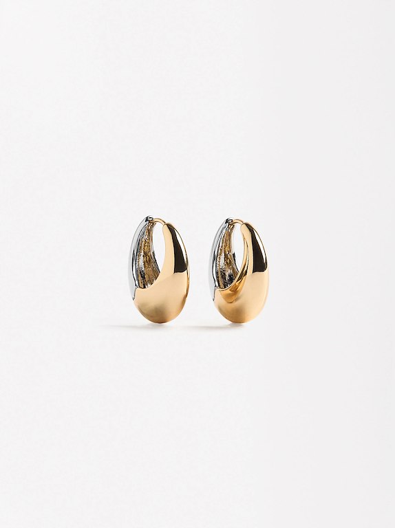 Bicolor Oval Hoops