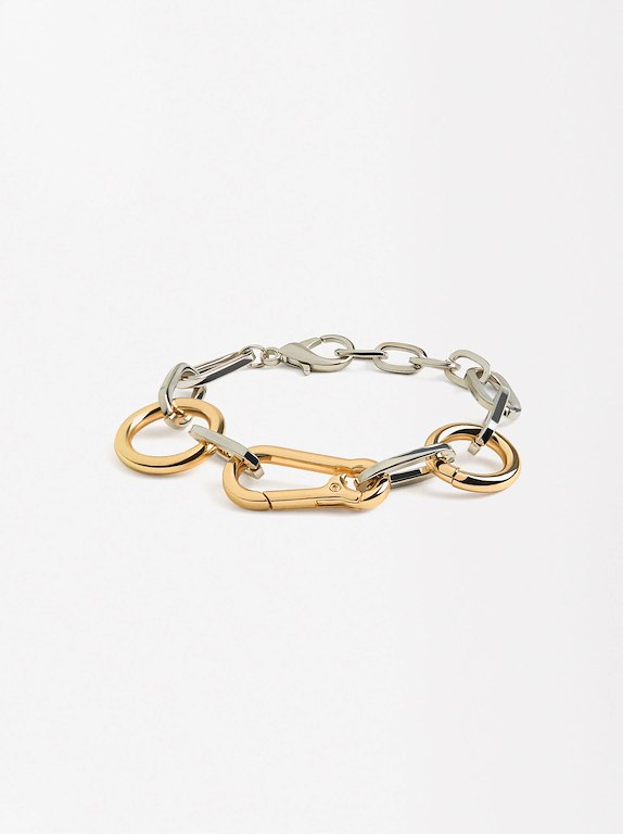 Bicolor Link Bracelet