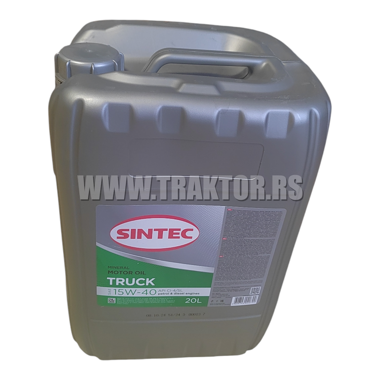 Ulje 15W40 TRUCK 20 LIT SINTEC