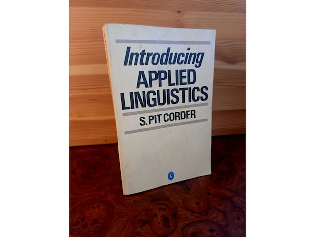 Introducing Applied Linguistics - S. Pit Corder