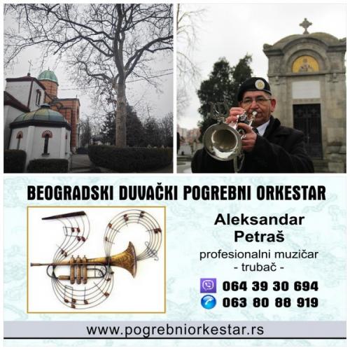 Solo truba, violina, harmonika, crkveni hor orkestar za sahrane pogrebe